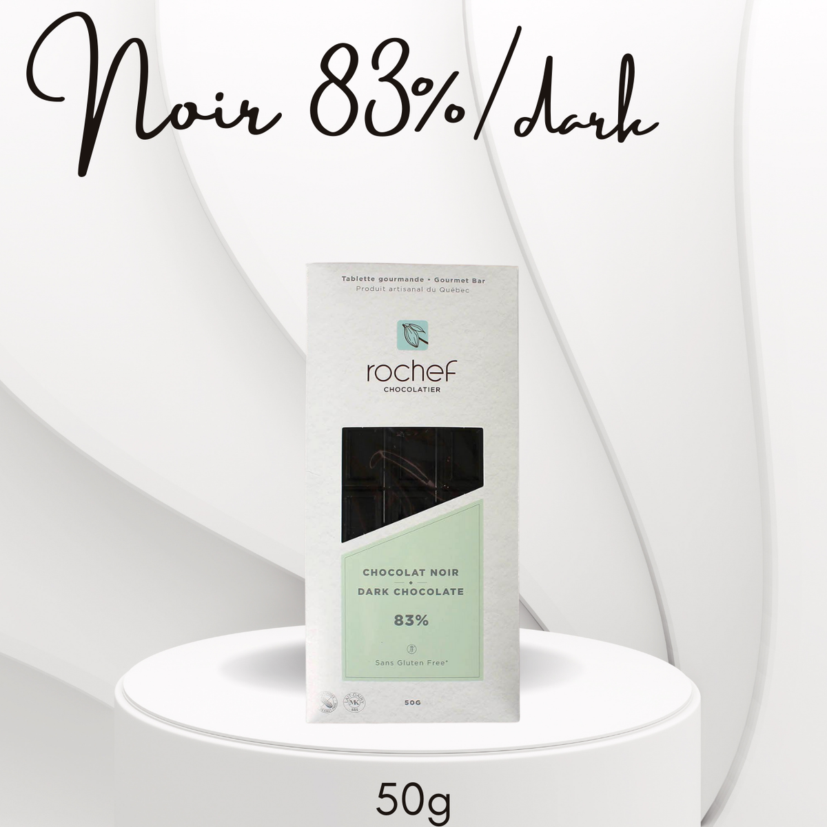 Rochef Chocolatier Milk chocolate covered coffee beans 300g